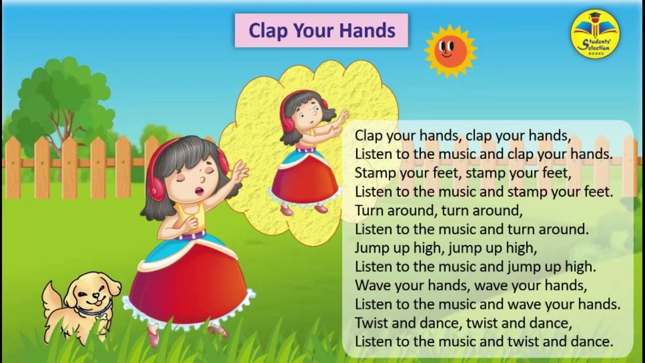 11 Clap Your Hand | All In One UKG | English Rhymes | Student Scholar ...