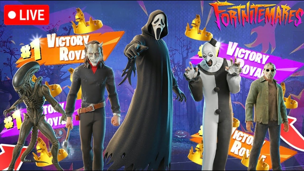🔴LIVE! - HAPPY HALLOWEEN! NEW SEASON TOMORROW! (SPOOKY LATE NIGHT ...