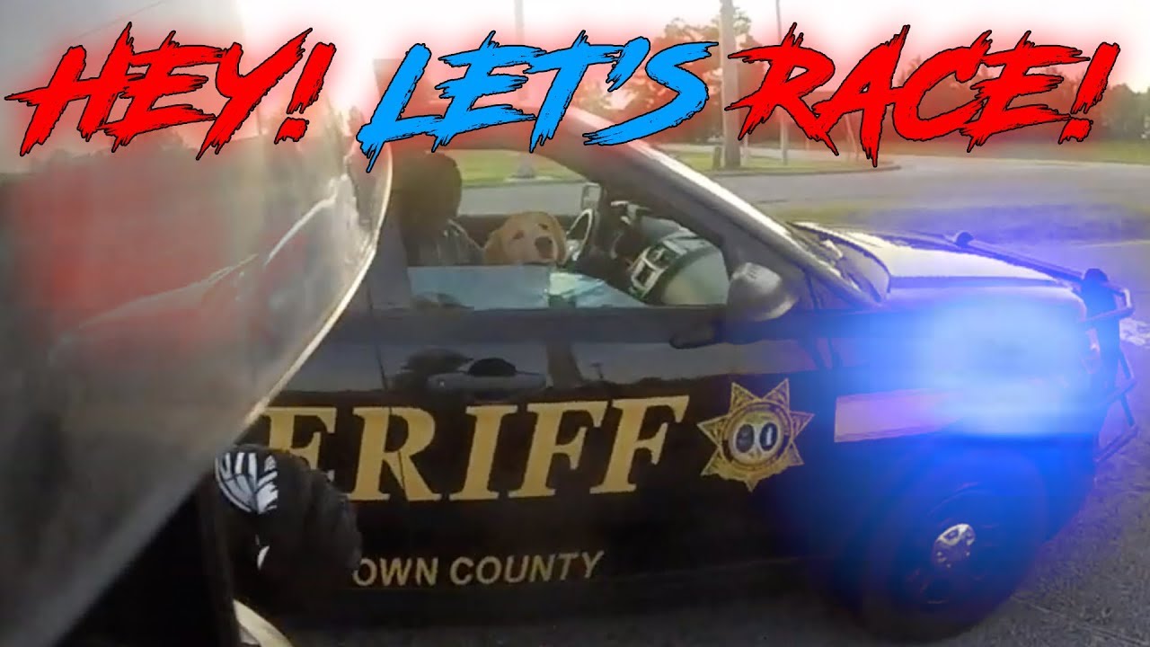 POLICE RACE MOTORCYCLIST! | COOL COPS VS BIKERS 2019 - YouTube