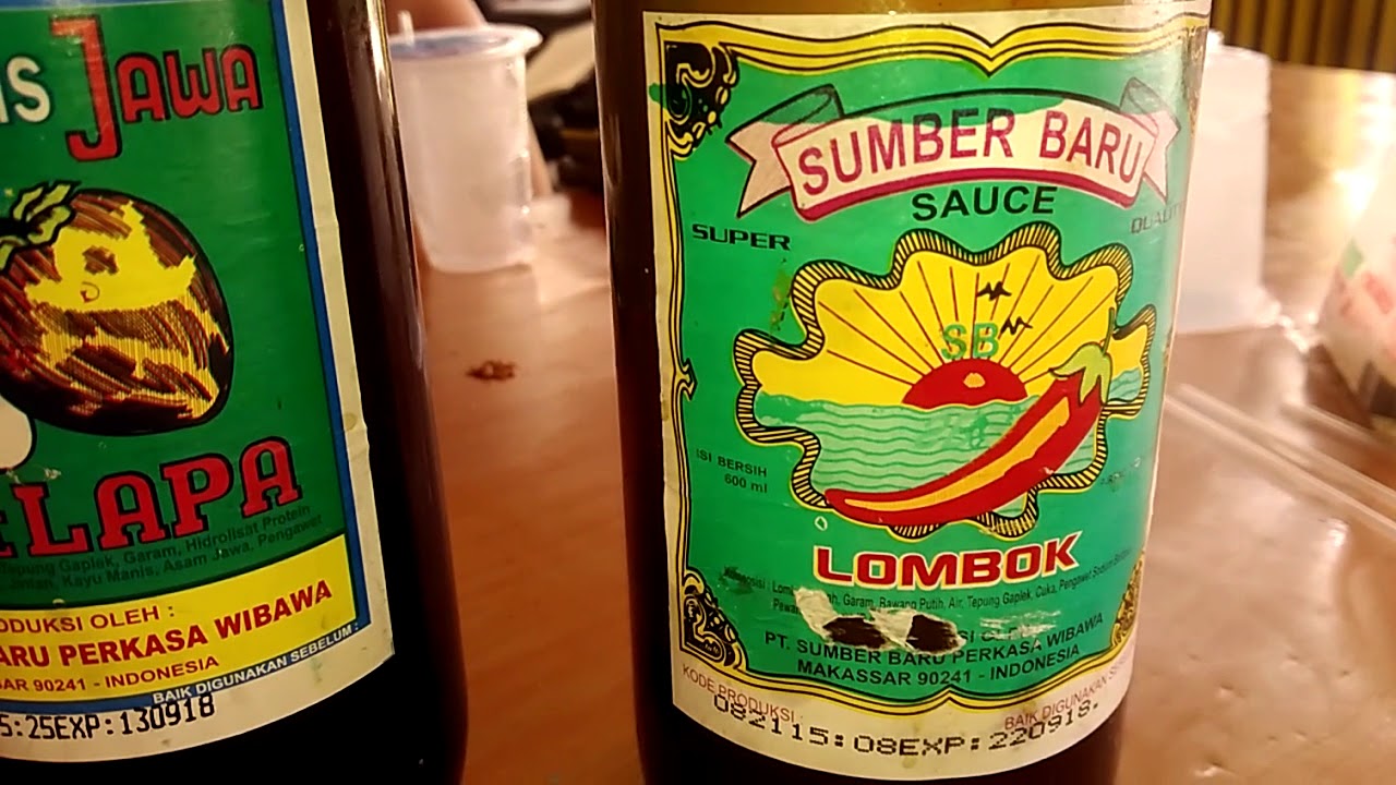 Kecap dan Lombok botolan Jaman dulu - YouTube