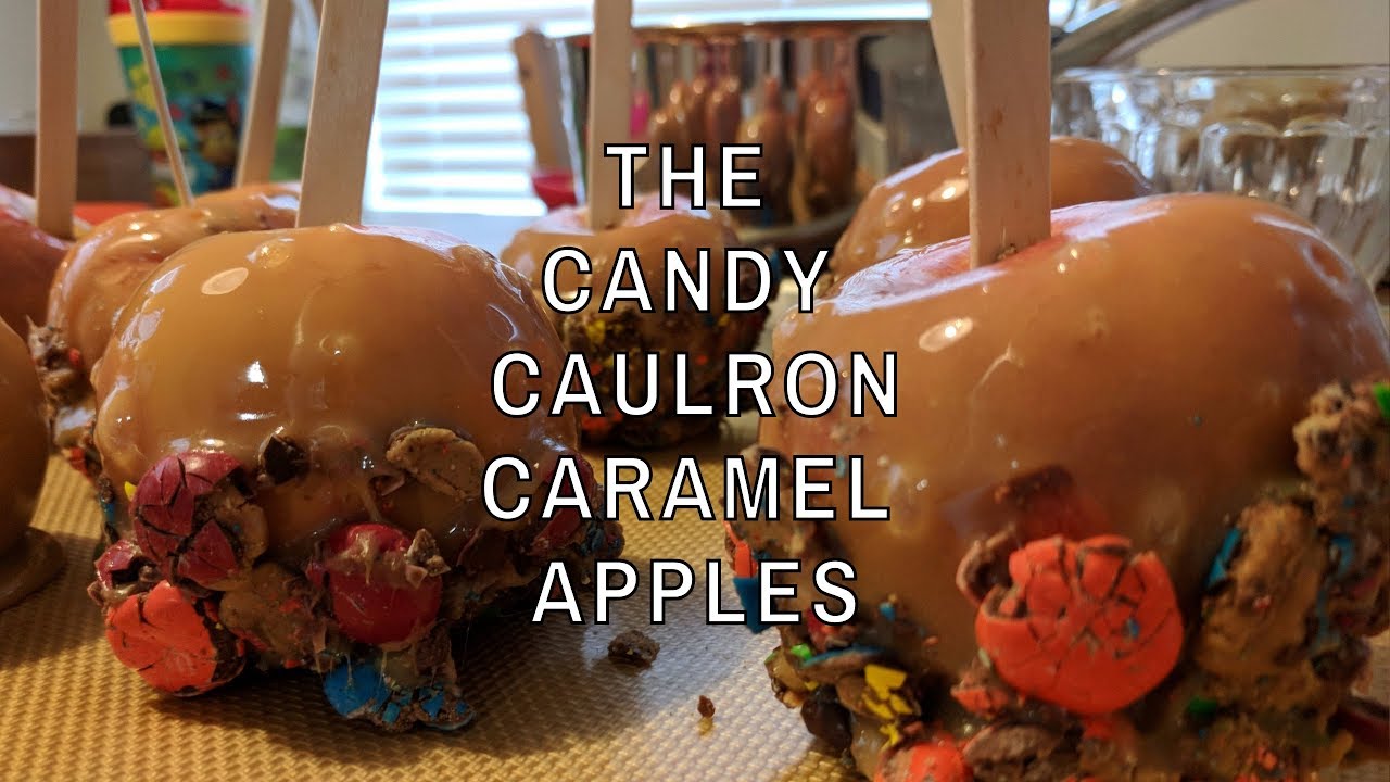 The Candy Cauldron Caramel Apples - YouTube