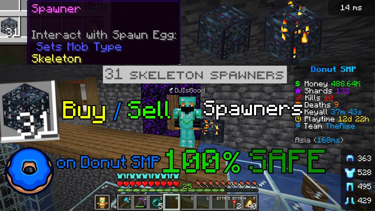 How to SAFELY Buy and Sell Spawners (on Donut SMP) without getting ...