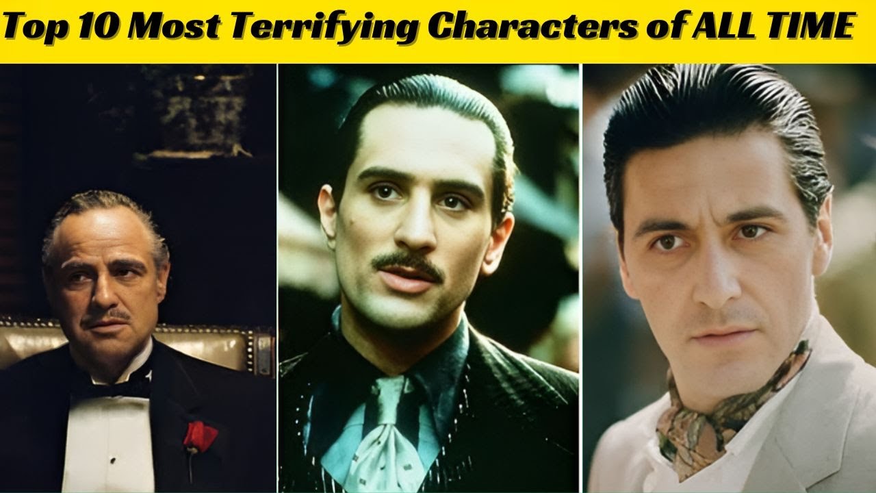 Top 10 Most Terrifying Characters of ALL TIME - YouTube