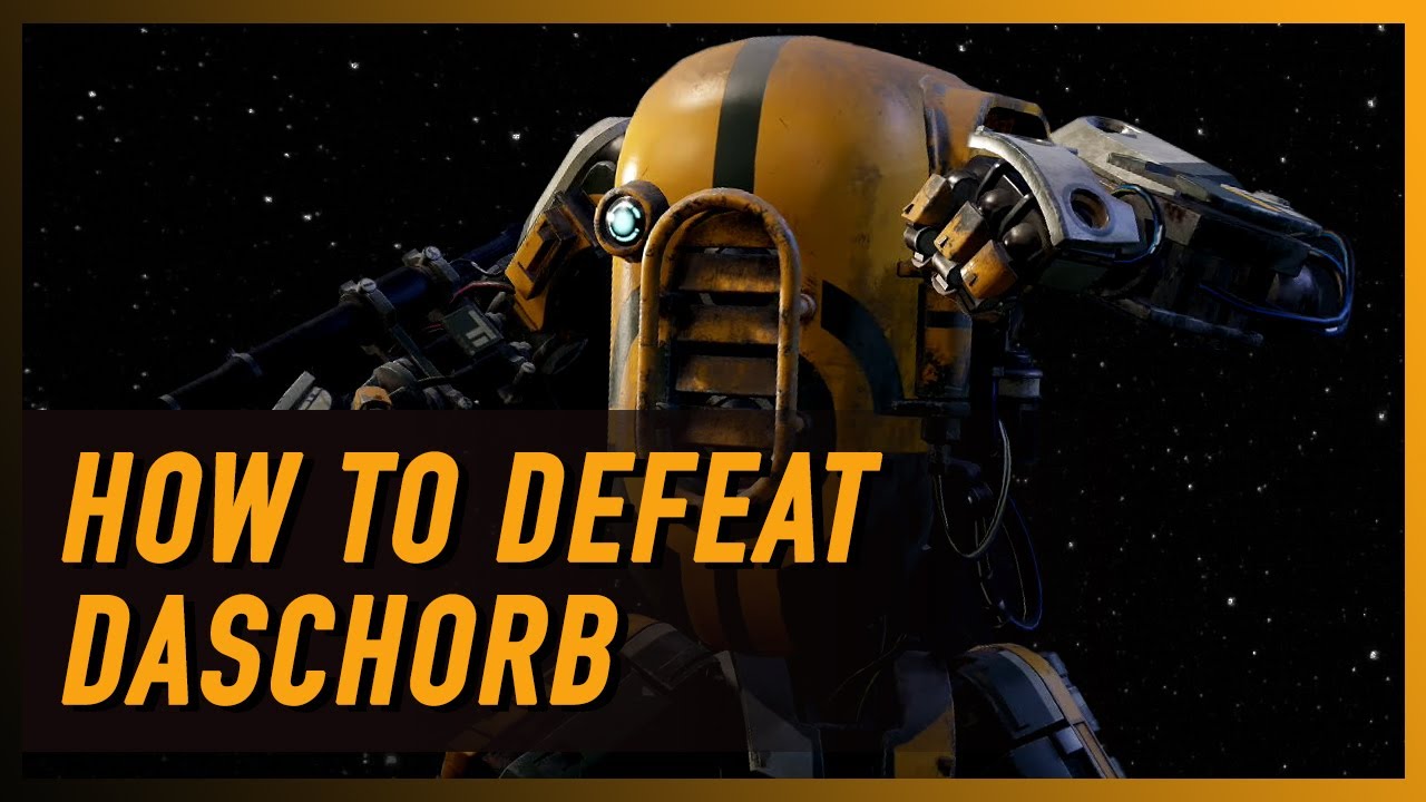 HOW TO DEFEAT DASCHORB 🤖 (Arena) - Star Wars JEDI Miniboss Guide ...