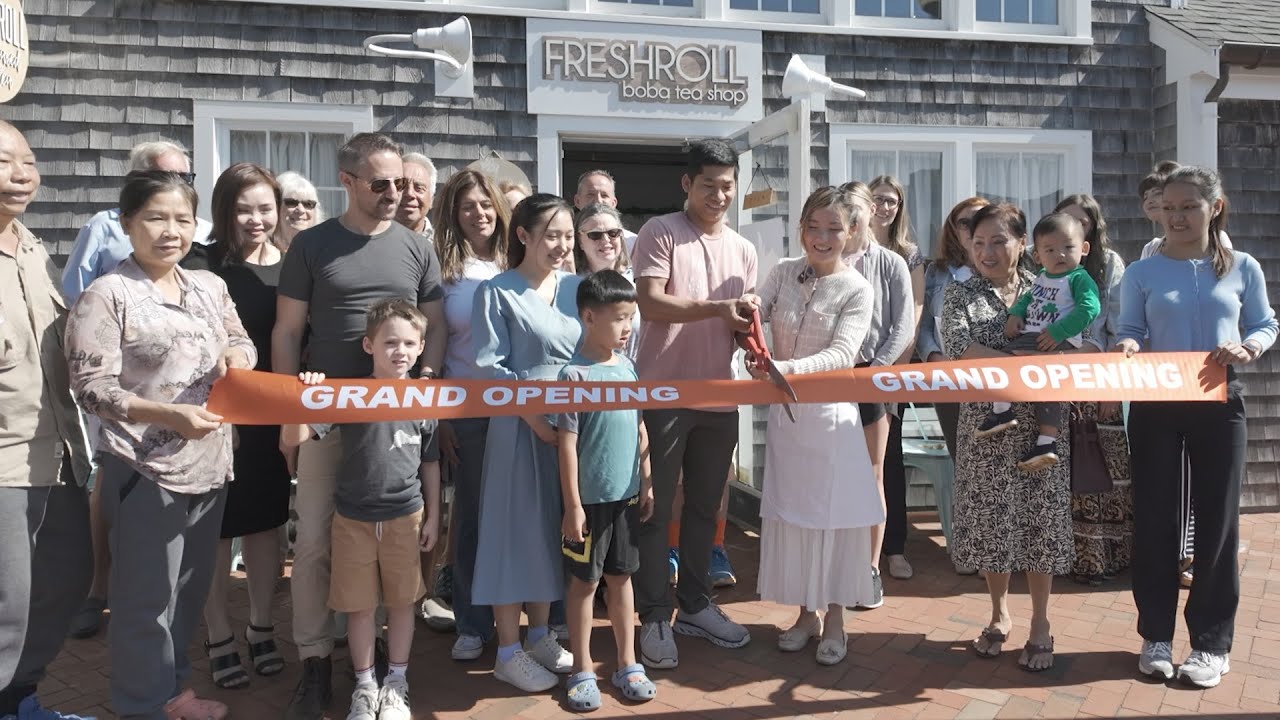 Freshroll Grand Opening & Ribbon Cutting Ceremony - YouTube