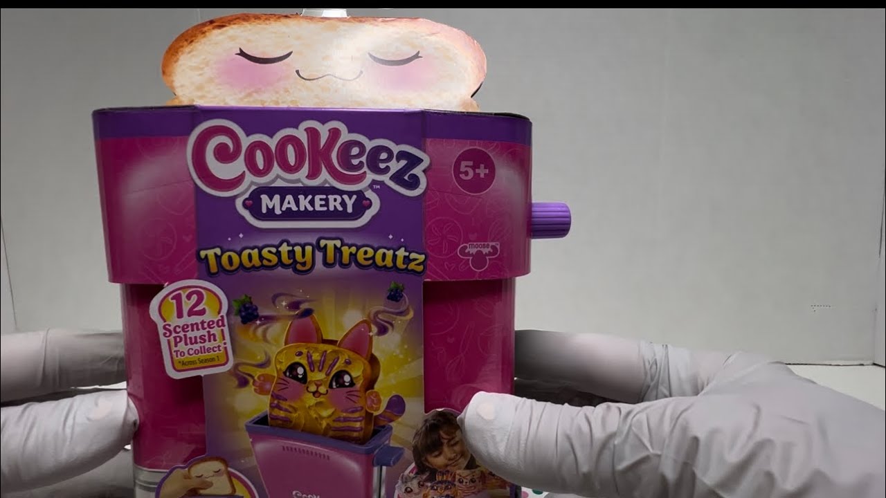 🍞🍞💜Opening NEW Cookeez Makery Toasty Treatz💜 🍞🍞 - YouTube