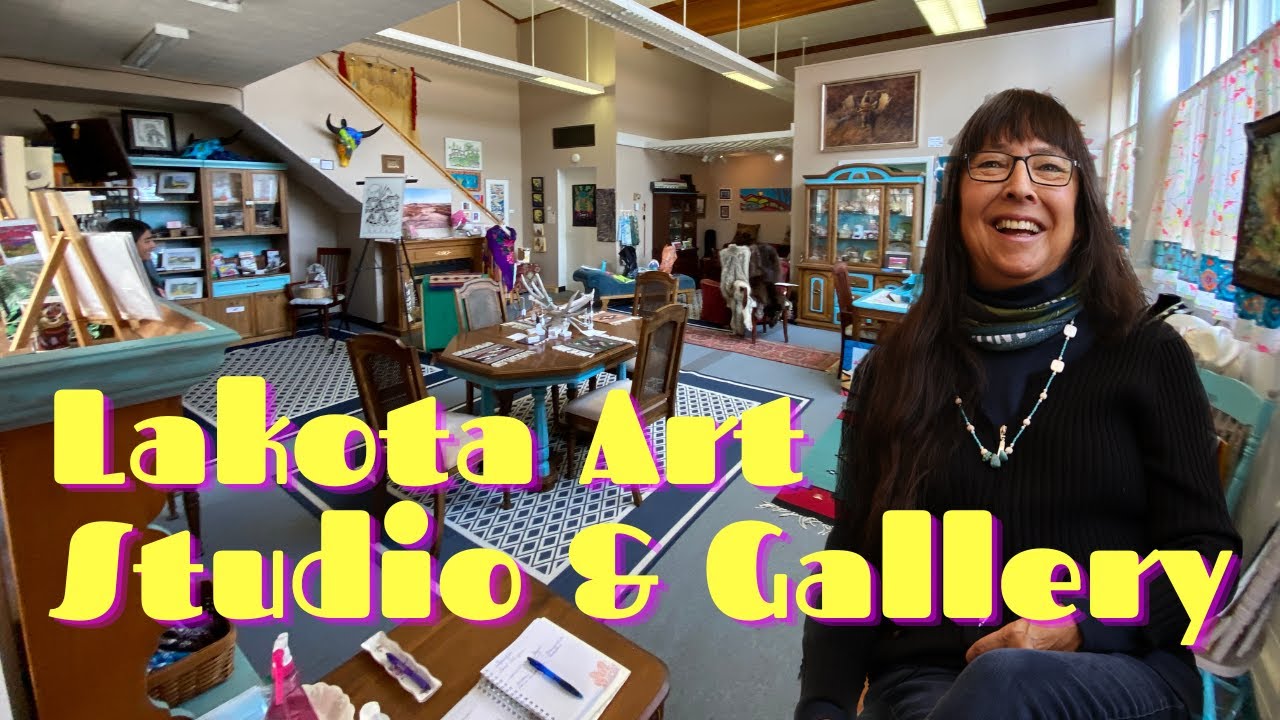 Kim Soo Goodtrack | Lakota Art Studio & Gallery - YouTube