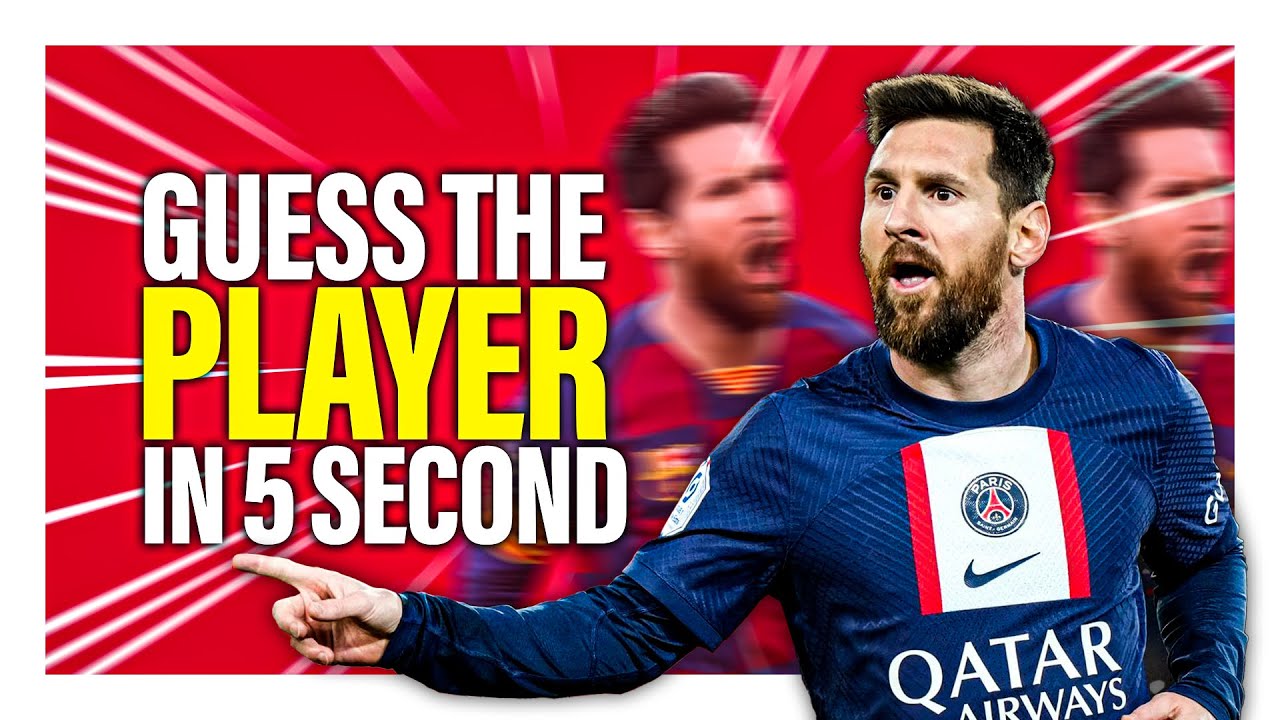 Football Quiz: Guess the Player in 5 seconds (60 Players including ...