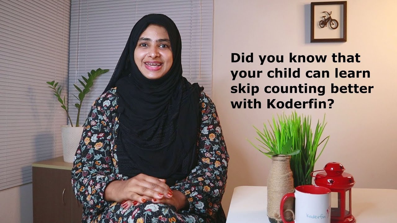Did you know that your child can learn skip counting better with Koderfin? - YouTube