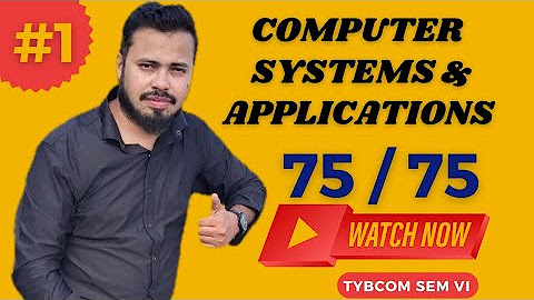 TYBCOM Computer Sem 6 - YouTube
