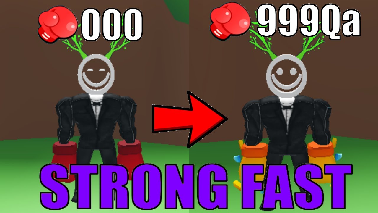 How to get Strong FAST in Roblox Punch Simulator - YouTube