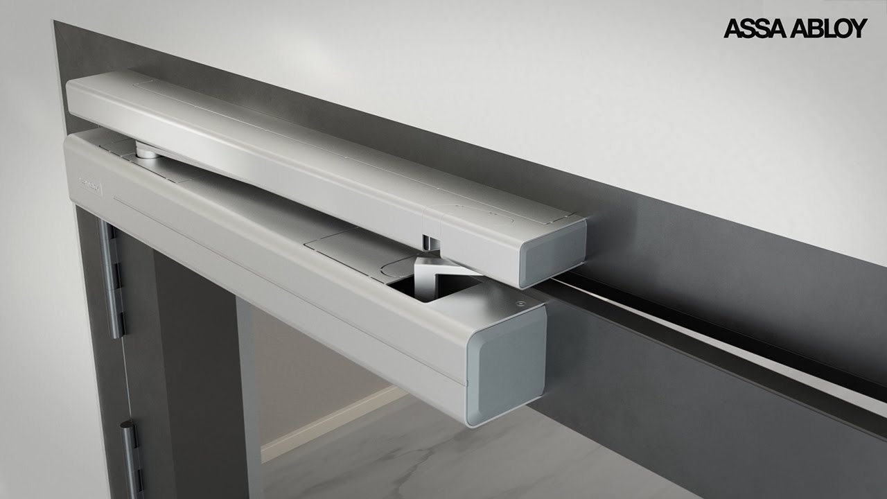 Close-Motion® door closers operate almost silently - YouTube