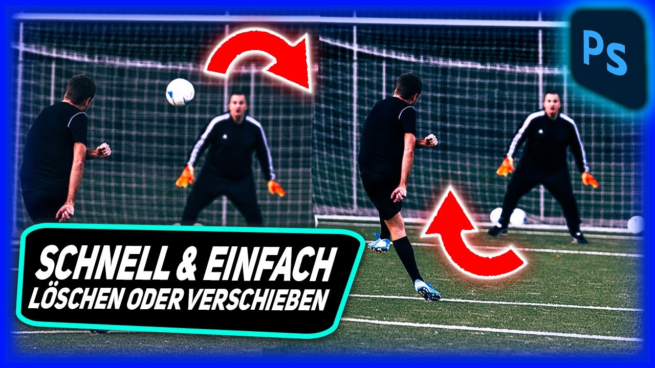 Objekte/Personen verschieben & oder löschen | Photoshop Tutorial Deutsch - YouTube