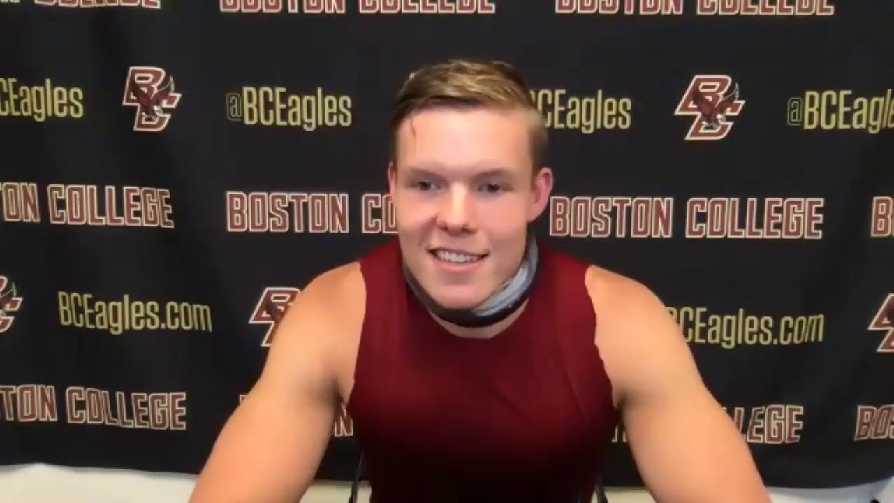 Football: Hunter Long Media Availability (Aug. 6, 2020) - YouTube