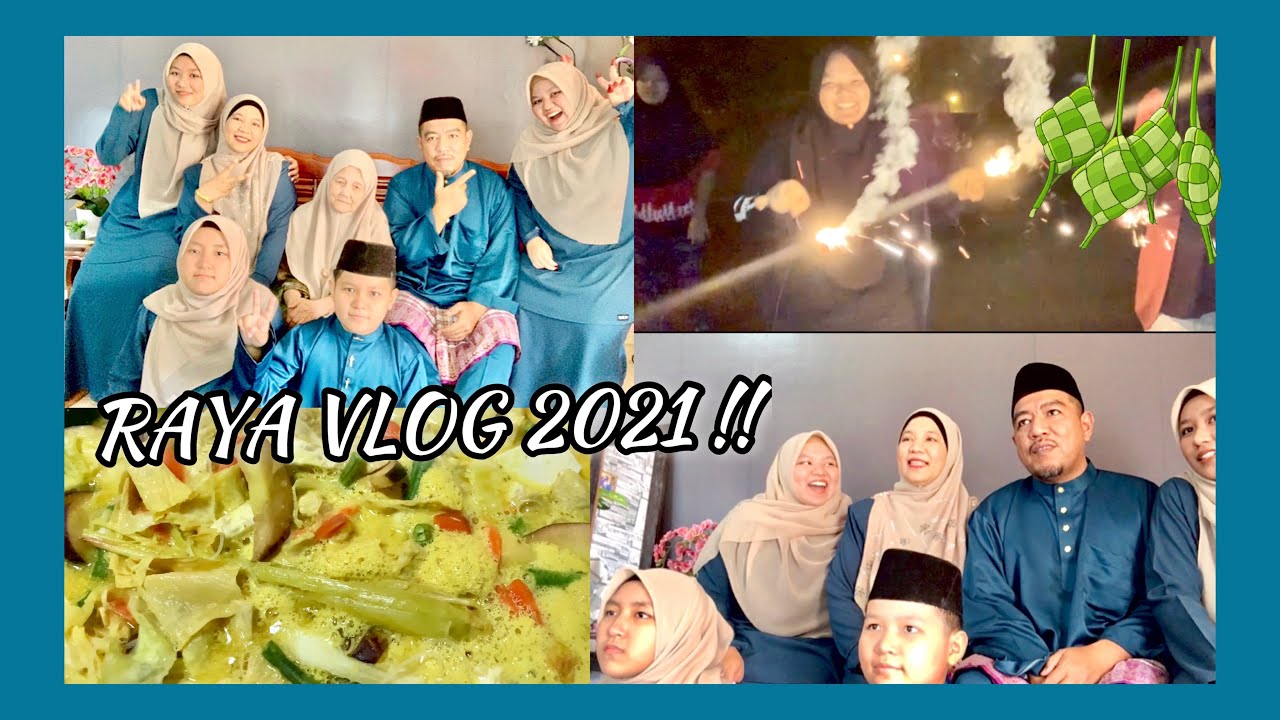 Raya Vlog 2021!! | Just stay at home🤍 - YouTube