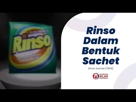Iklan Rinso Anti Noda Sachet - Take A Bow (1999) - YouTube