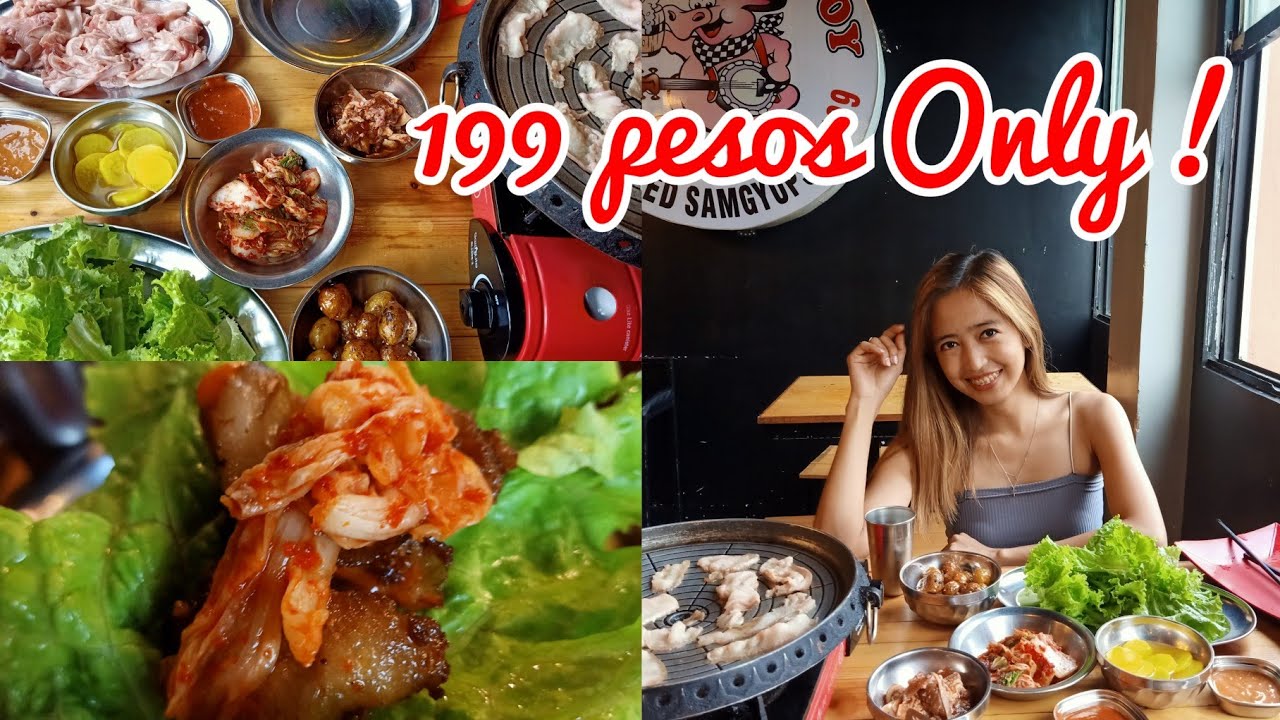 NAPAKAMURANG SAMGYUPSAL SA BAGUIO CITY | Jean Cacho - YouTube