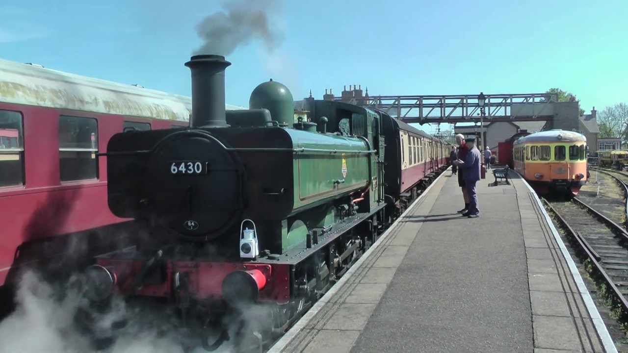 The Nene Valley Railway, a round trip. - YouTube