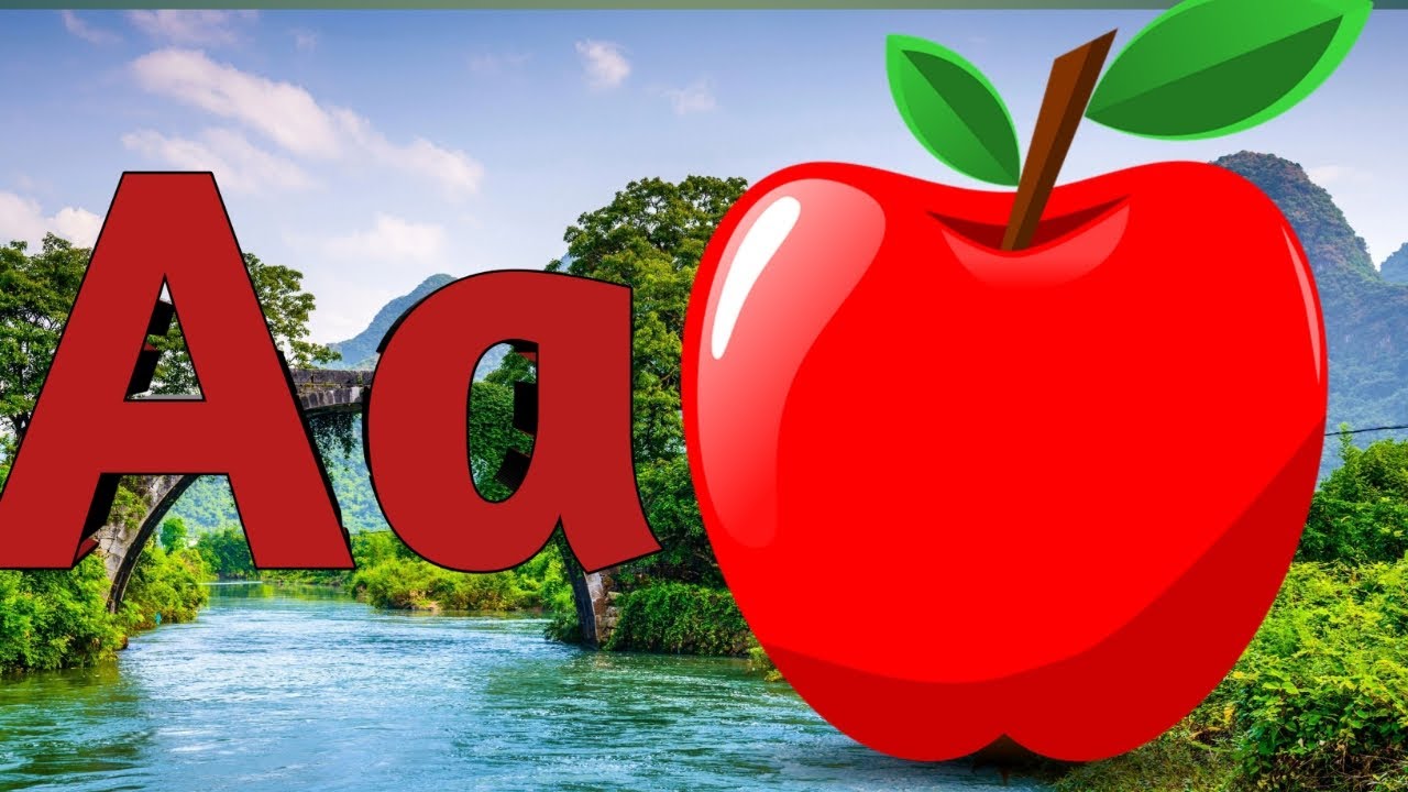 A For Apple B For Ball | English Alphabet |ABCD|learn ABCD| ए बी सी डी ...