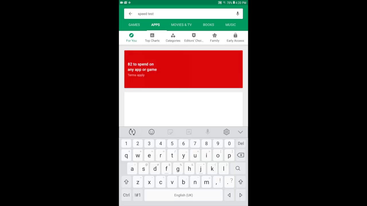 How to do a speed test on an Android device - YouTube
