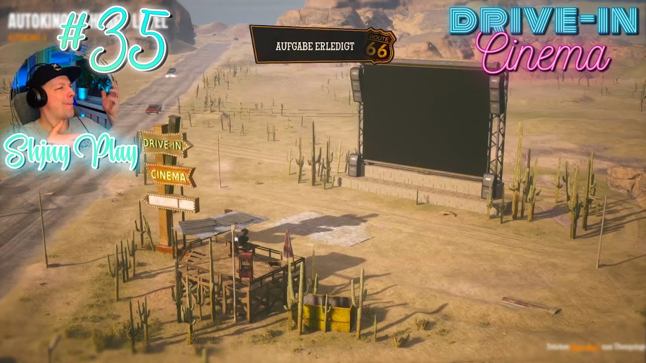 Gas Station Simulator #35 - Kino Eröffnung (Drive-In Cinema DLC) [Shjny ...