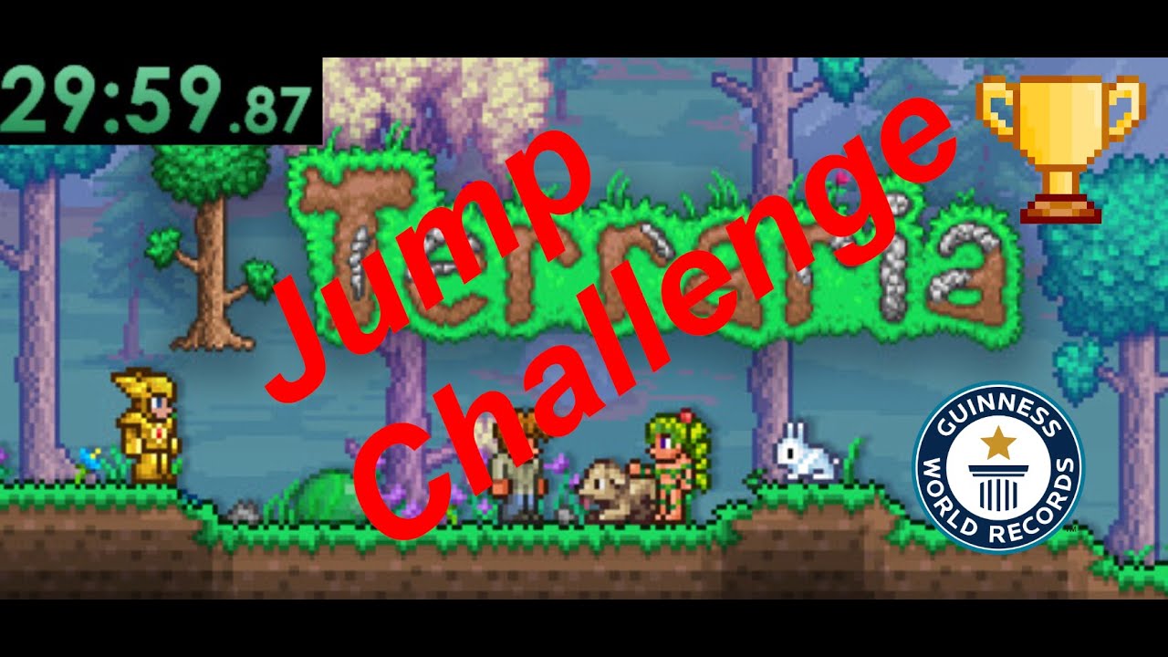 terraria jump challenge - YouTube