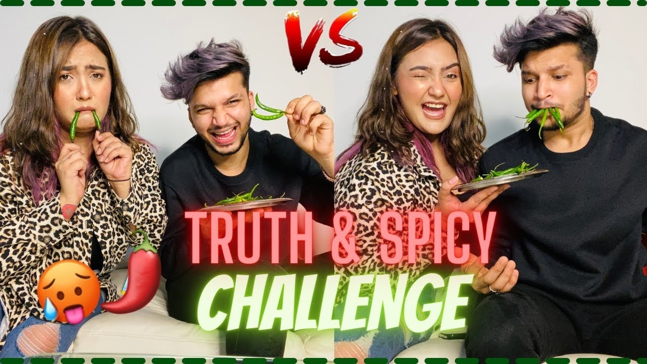 TRUTH OR SPICE CHALLENGE 🌶🥵 ft. Aashika | Rosh Gupta - YouTube