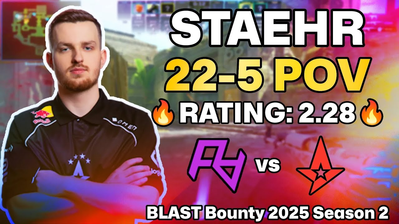 🔥 STAEHR POV: ANCIENT UNKILLABLE vs Rare Atom! | BLAST Bounty 2025 ...