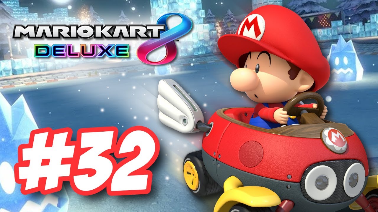 Baby Mario Takes a DUMP! Mario Kart 8 Deluxe - Online Multiplayer ...