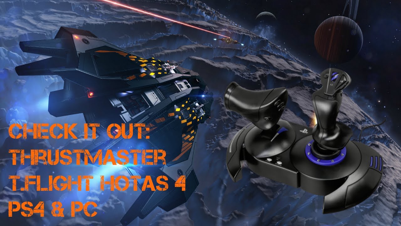 Check It Out: Thrustmaster T.Flight Hotas 4 Flight Stick for PS4 & PC ...
