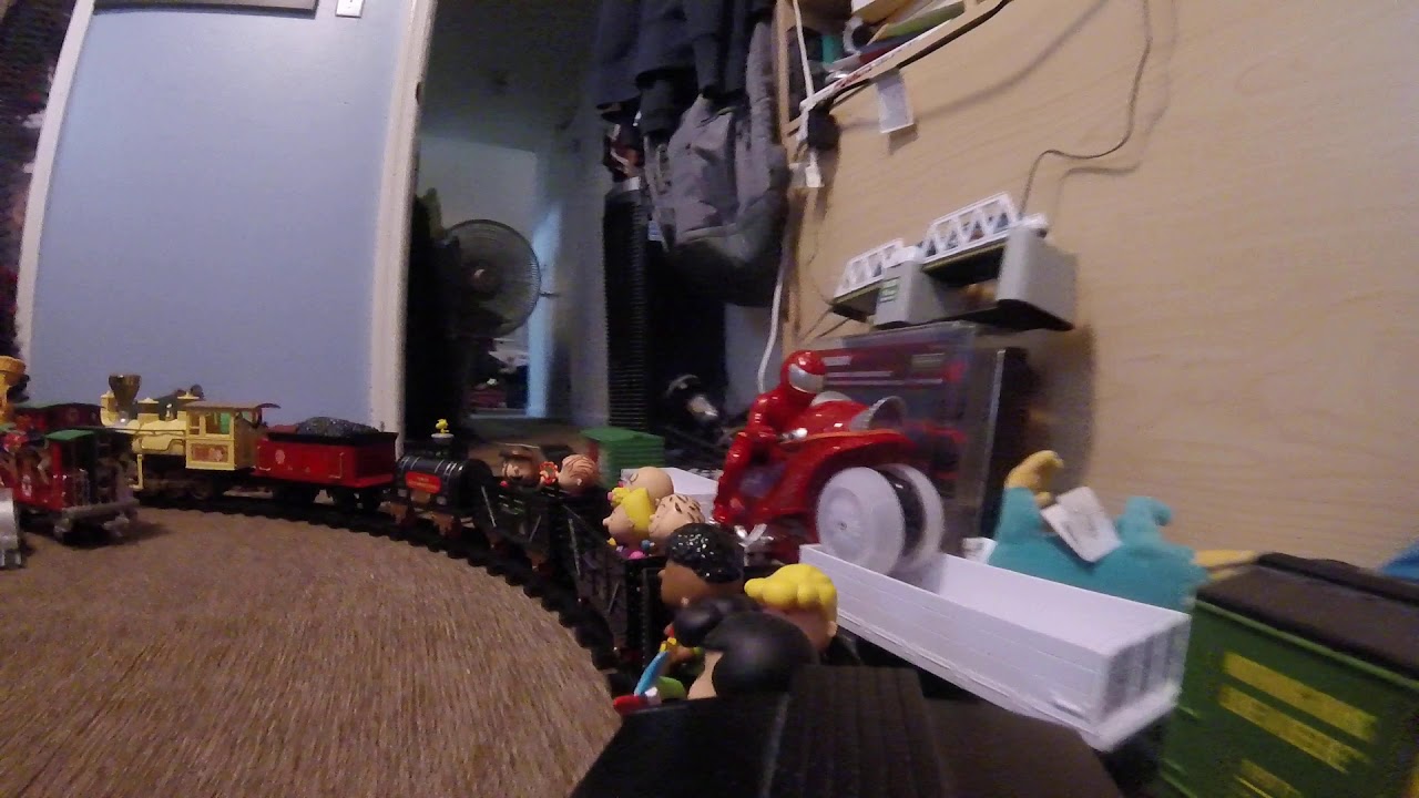 Peanuts G scale ride! - YouTube