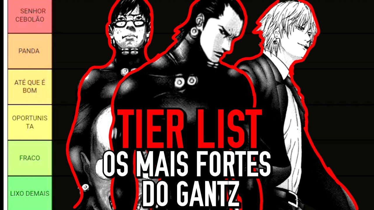 TIERLIST - Nível de todos os Personagens do GANTZ - YouTube
