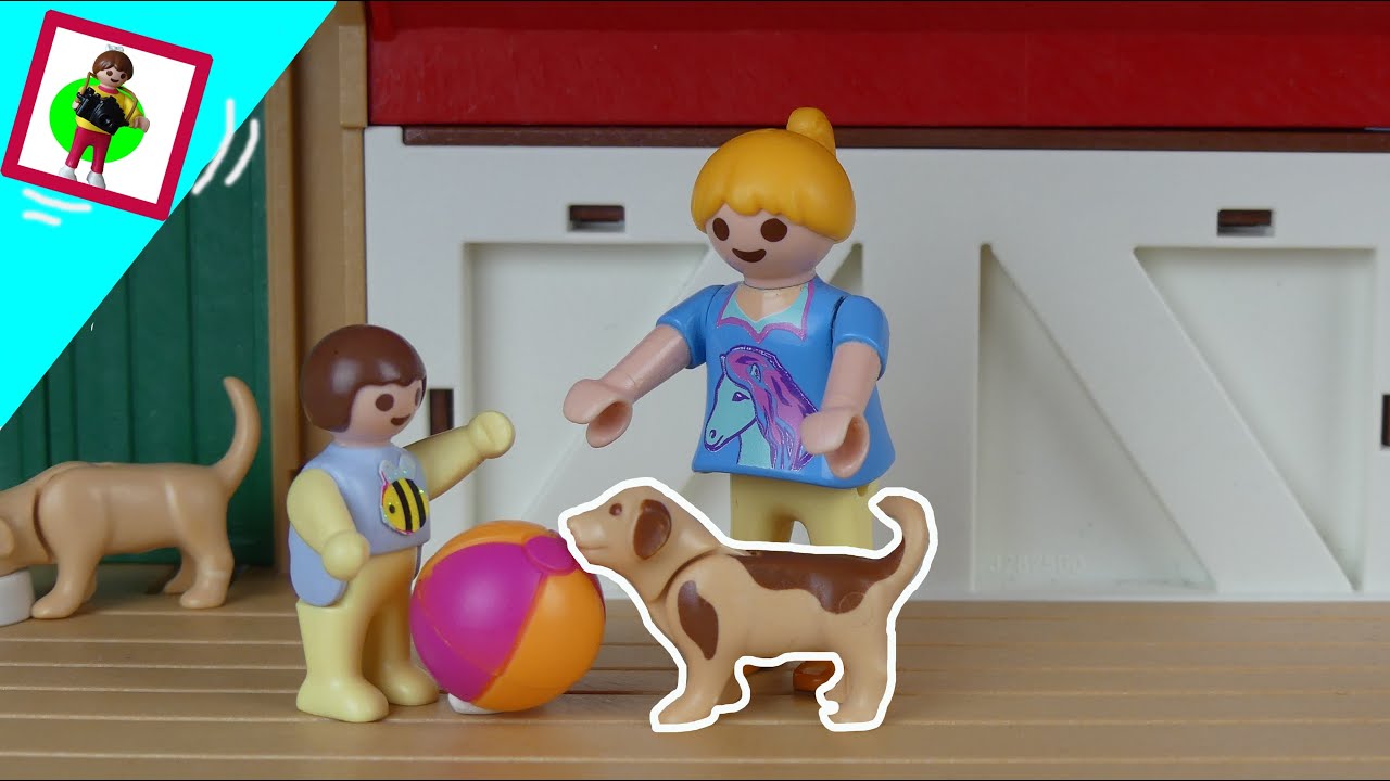 Playmobil Film "Der neue Hund "Bello?"" Familie Jansen / Kinderfilm ...