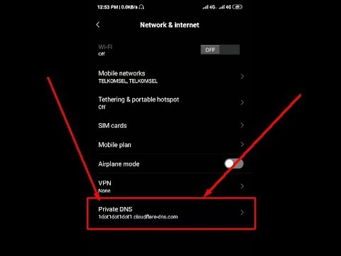 Aktifkan Private DNS di Xiaomi Redmi MIUI 10 Android Pie - YouTube
