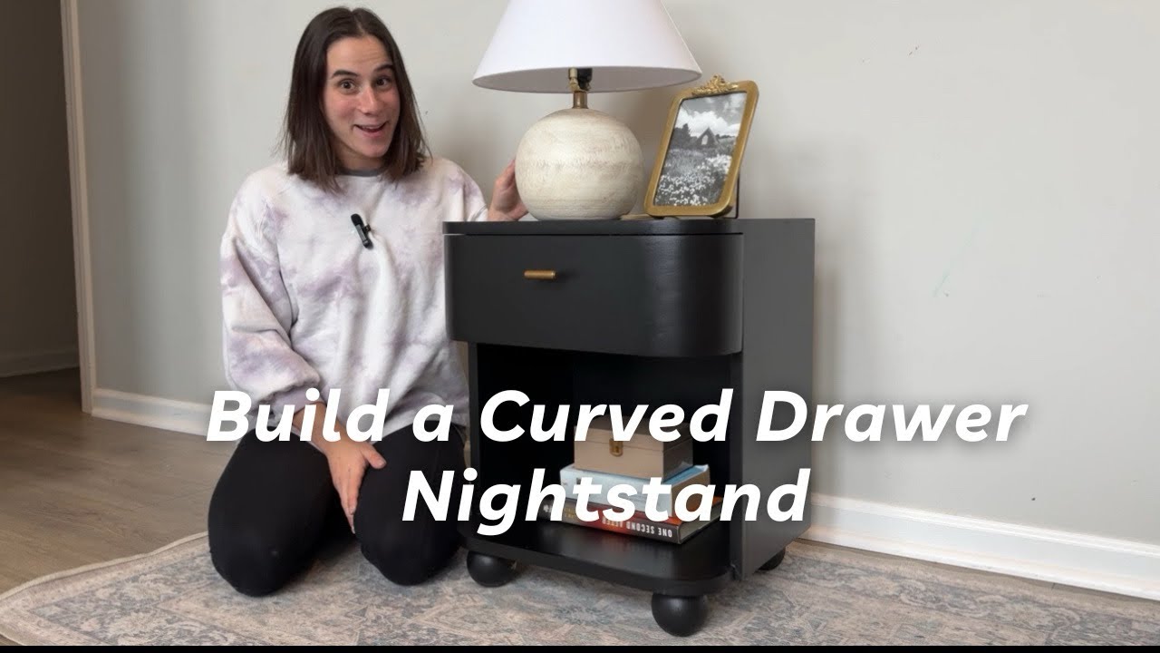 Build a Curved Drawer Nighstand with Me and @KregToolCompany - YouTube