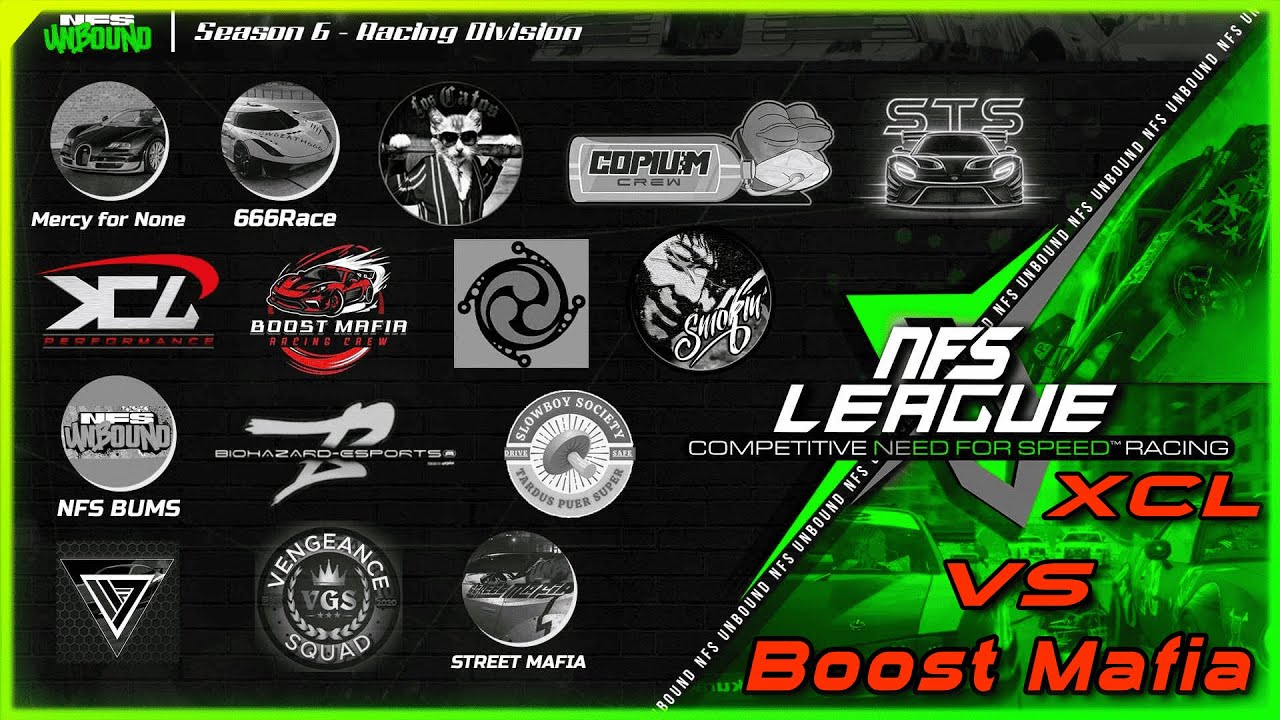 COMPETITIVE Need for Speed! - XCL vs Boost Mafia - YouTube