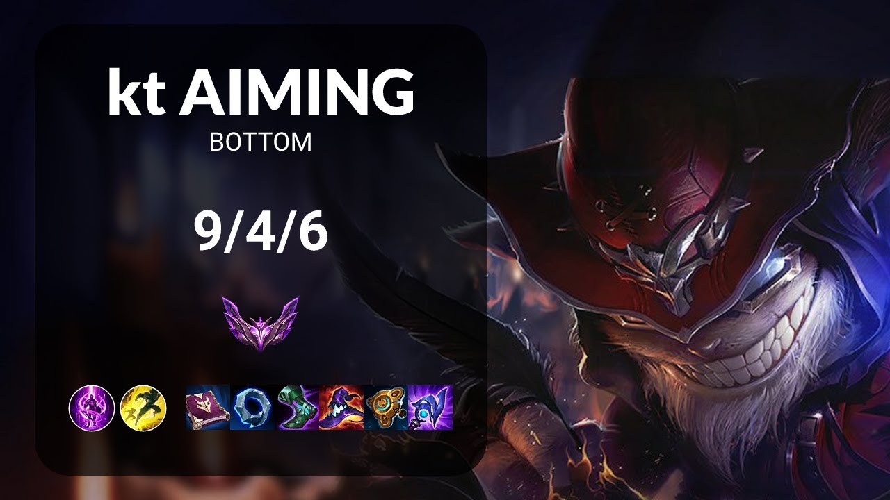 kt Aiming Ziggs vs Ashe BOTTOM - KR MASTER Patch 13.20 - YouTube