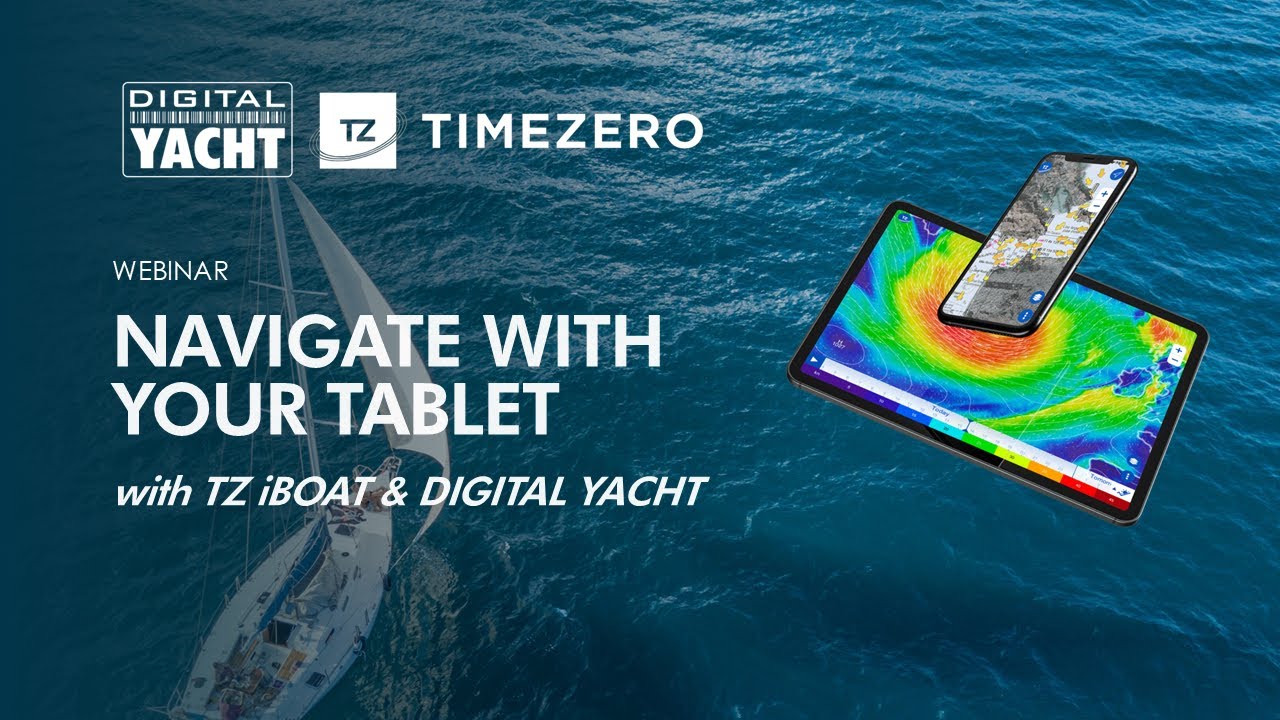 Webinar - TZ iBoat marine app with Digital Yacht AIS and converters - YouTube