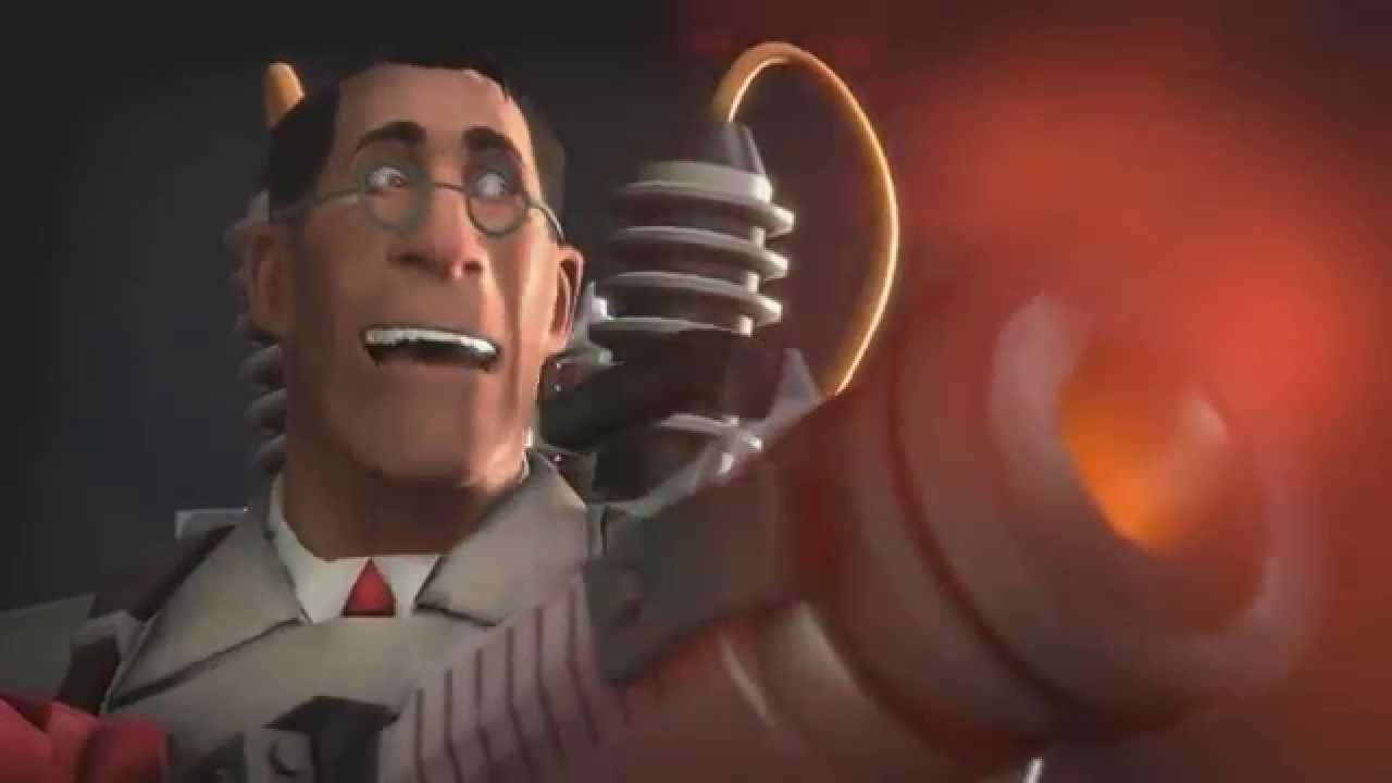 why does he use the quick fix in meet the medic? - YouTube