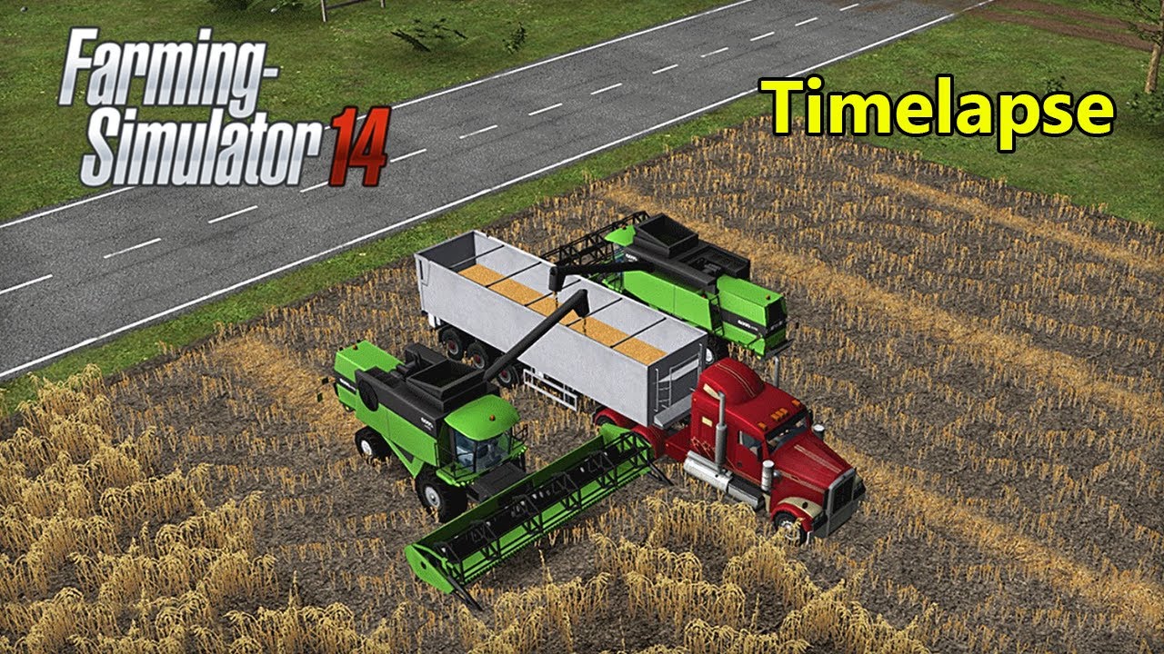 Fs14 Farming Simulator 14 - Timelapse #90 - YouTube