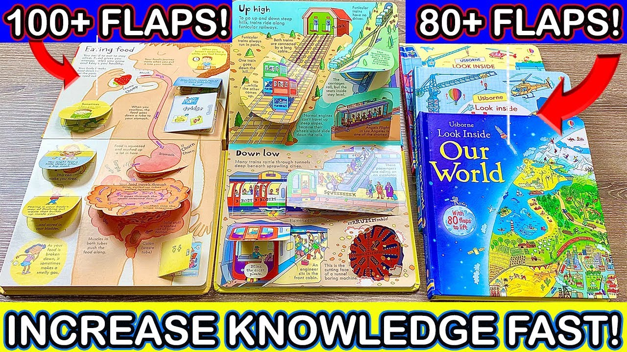 Usborne Look Inside Books Review 2020 Perfect for Students! (Body, Jobs ...