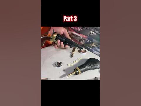Black powder revolver loading, shooting and review part 3 #gun # ...