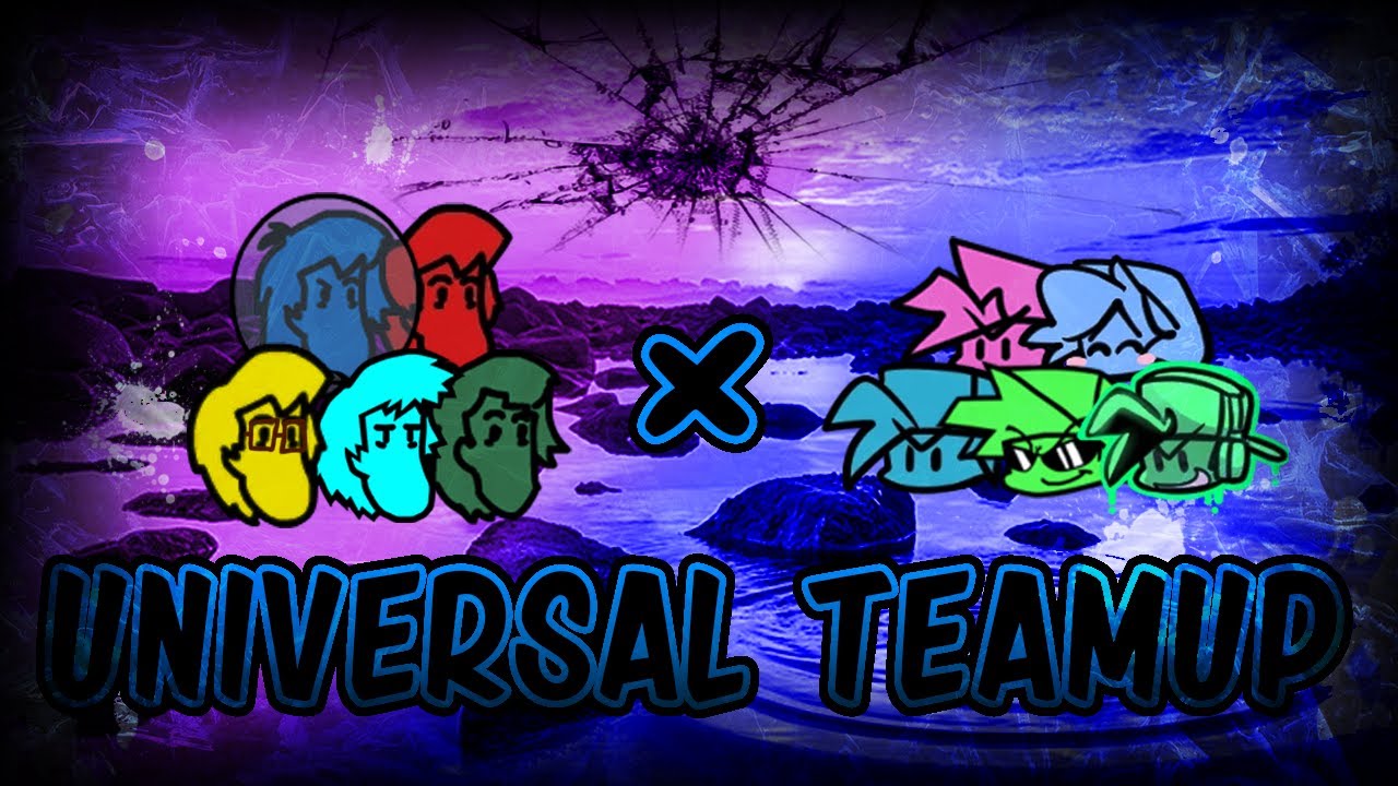 Universal teamup [100subs special]- FNF Shaggy Fanmade music - YouTube