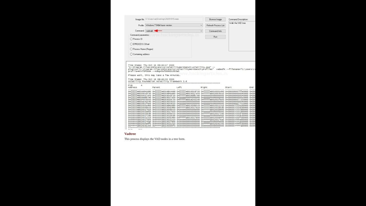 Memory Forensics using Volatility - YouTube