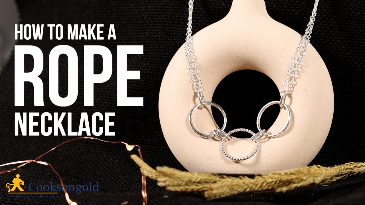 How To Make a Rope Necklace - YouTube