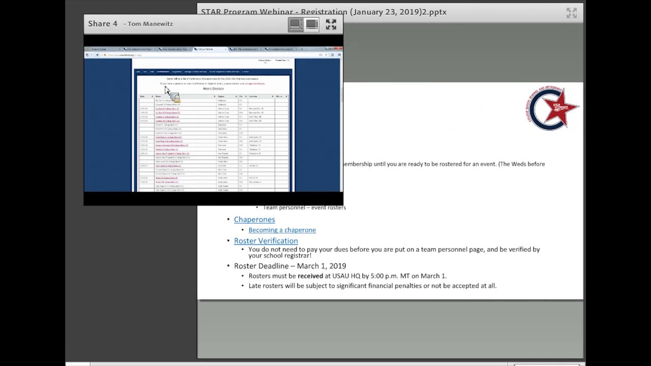 2019 STAR Registration Webinar - YouTube