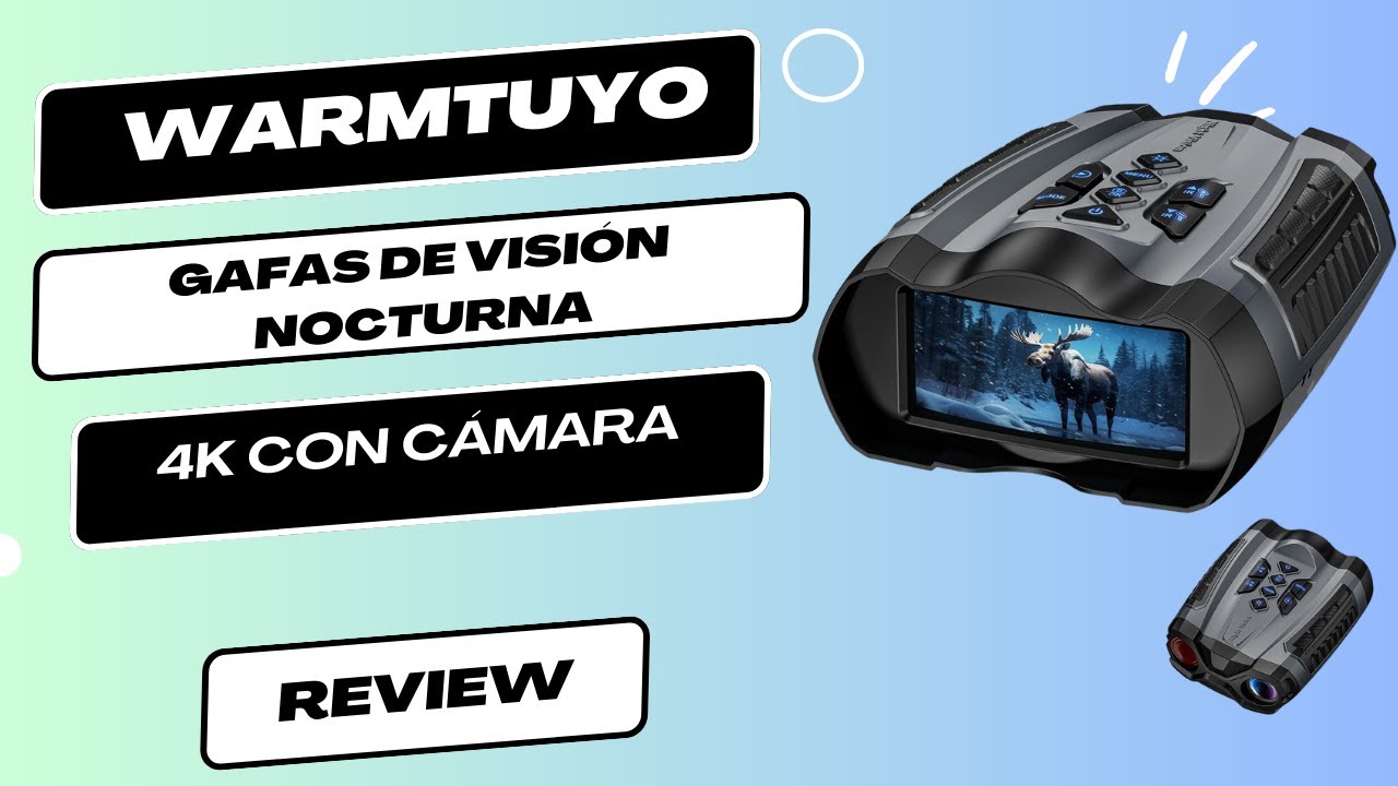 Lentes de Visión Nocturna 4K con Cámara WARMTUYO Review | ¡Libera tu ...