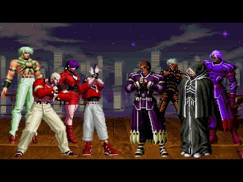 [KOF Mugen] Memorial | Orochi with Kings vs NESTs Bosses [ 4vs4 ]