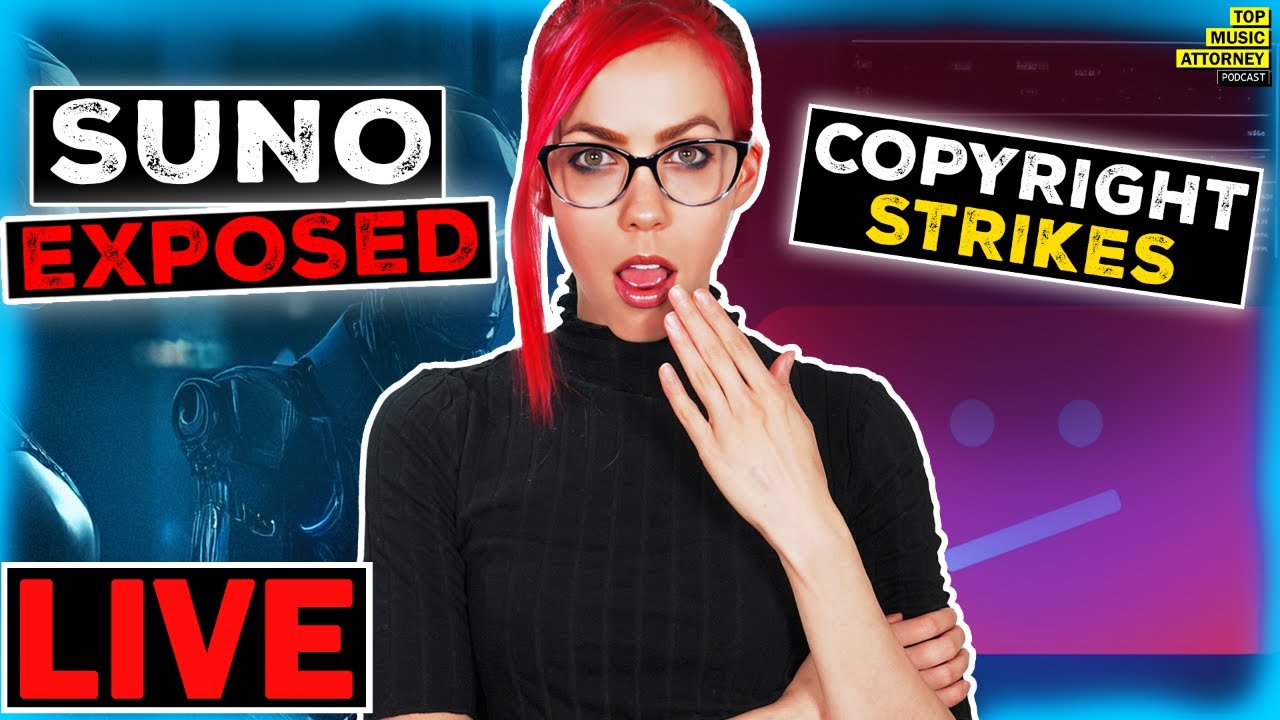 LIVE | Suno Exposed | Copyright Strike Problem | Ask A Lawyer | Music ...