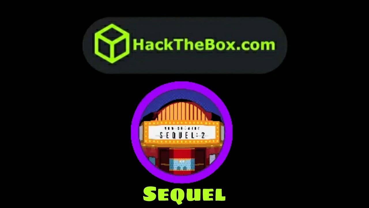 Hack The Box , sequel - YouTube